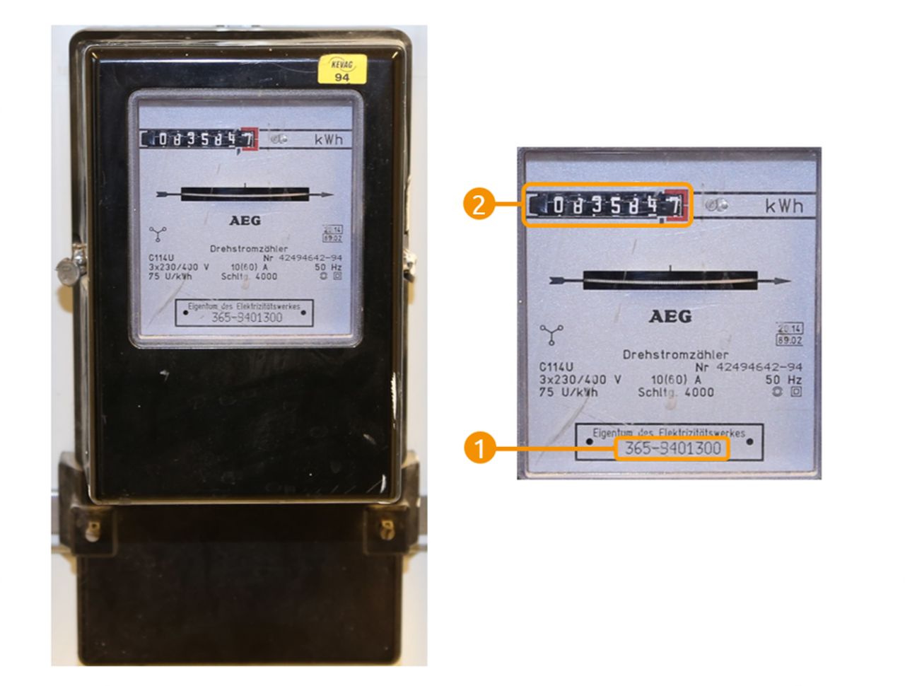 Zählerablesung | enm