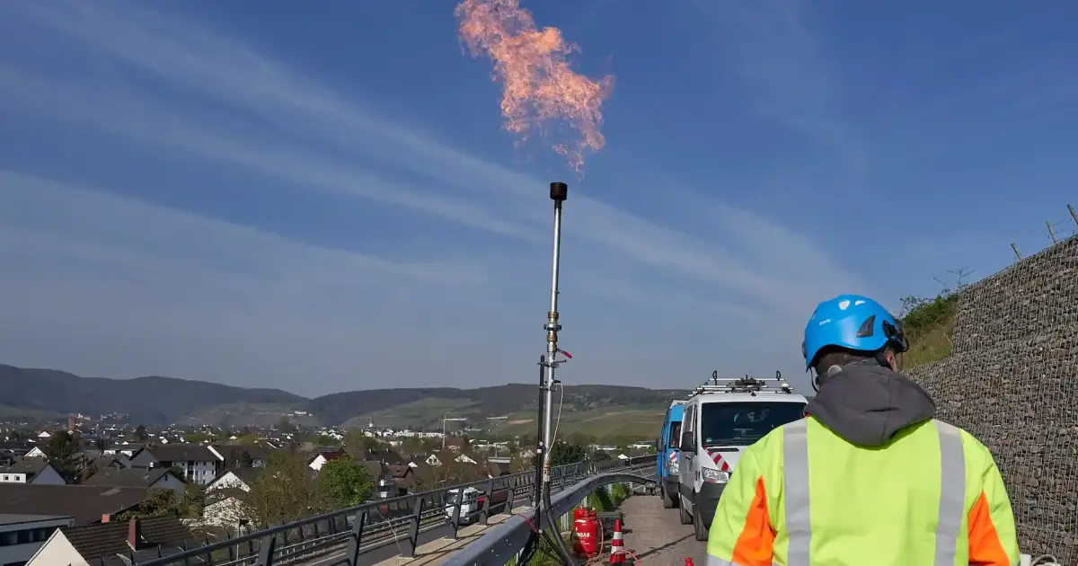 Teil der Gasleitung an L117 wird außer Betrieb genommen | enm